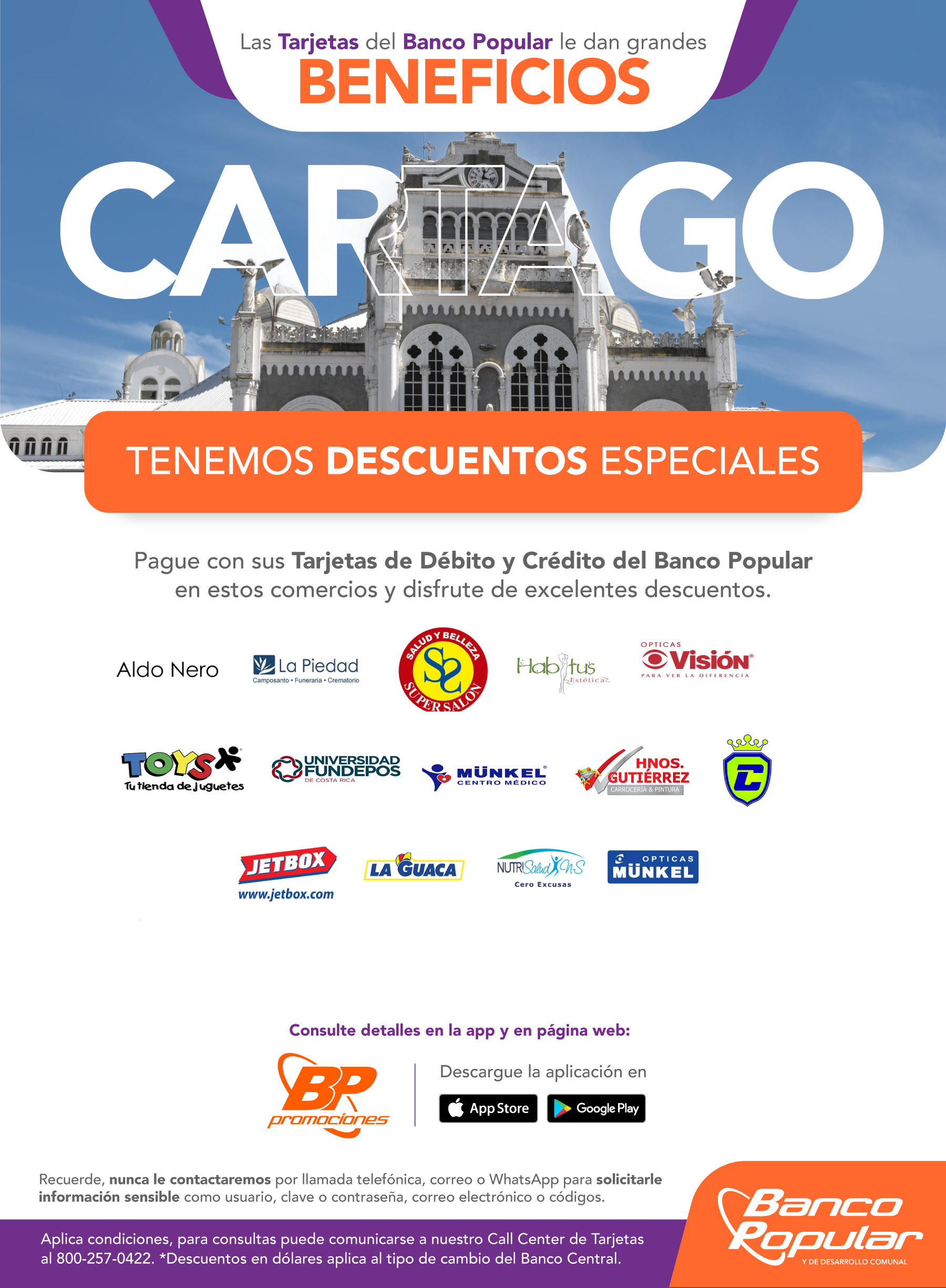 DESCUENTOS POR PROVINCIAS | Banco Popular - Web Comercial Corporativa